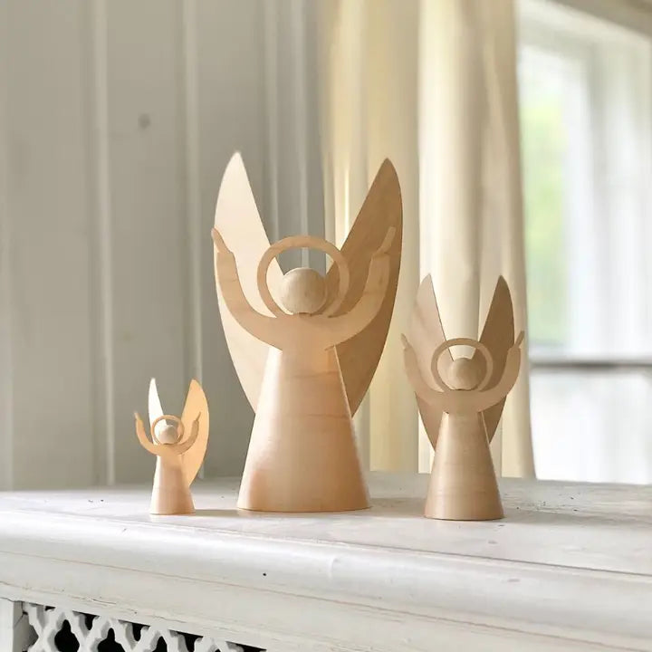 Valona Wooden Angel, 11.5 cm – Irma's Finland House