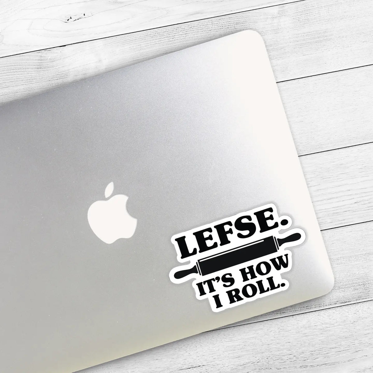 Lefse It's How I Roll Sticker – Irma's Finland House